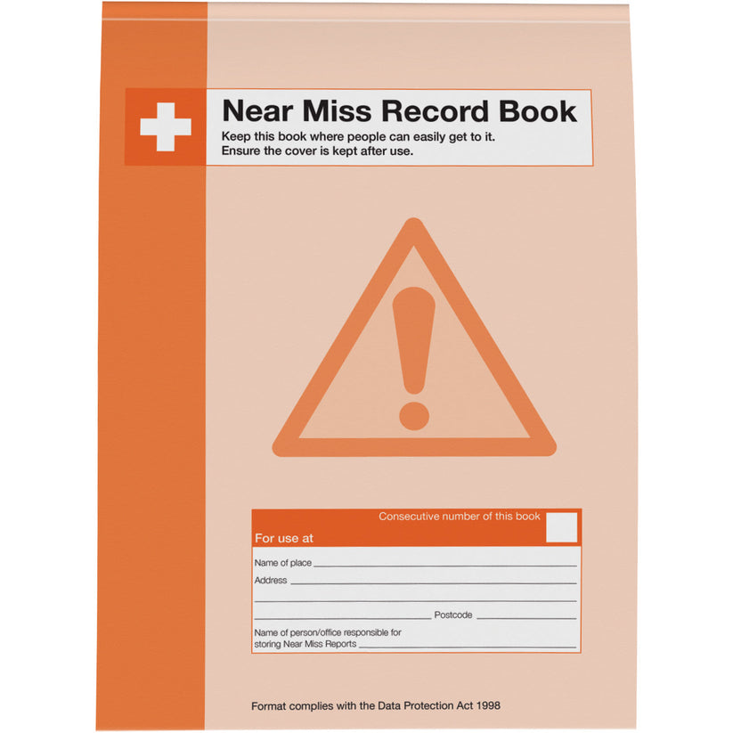 Near Miss Record Book – Medisave UK