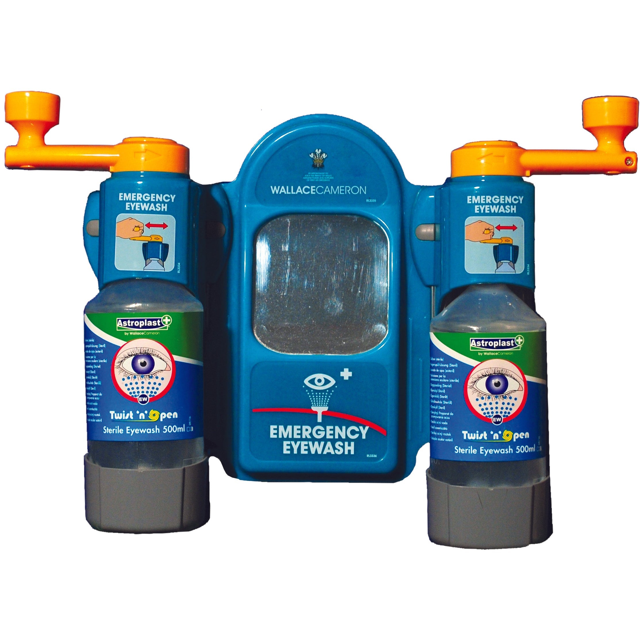 Wallace Cameron Eyewash Station Small, Twist and Open – Medisave UK