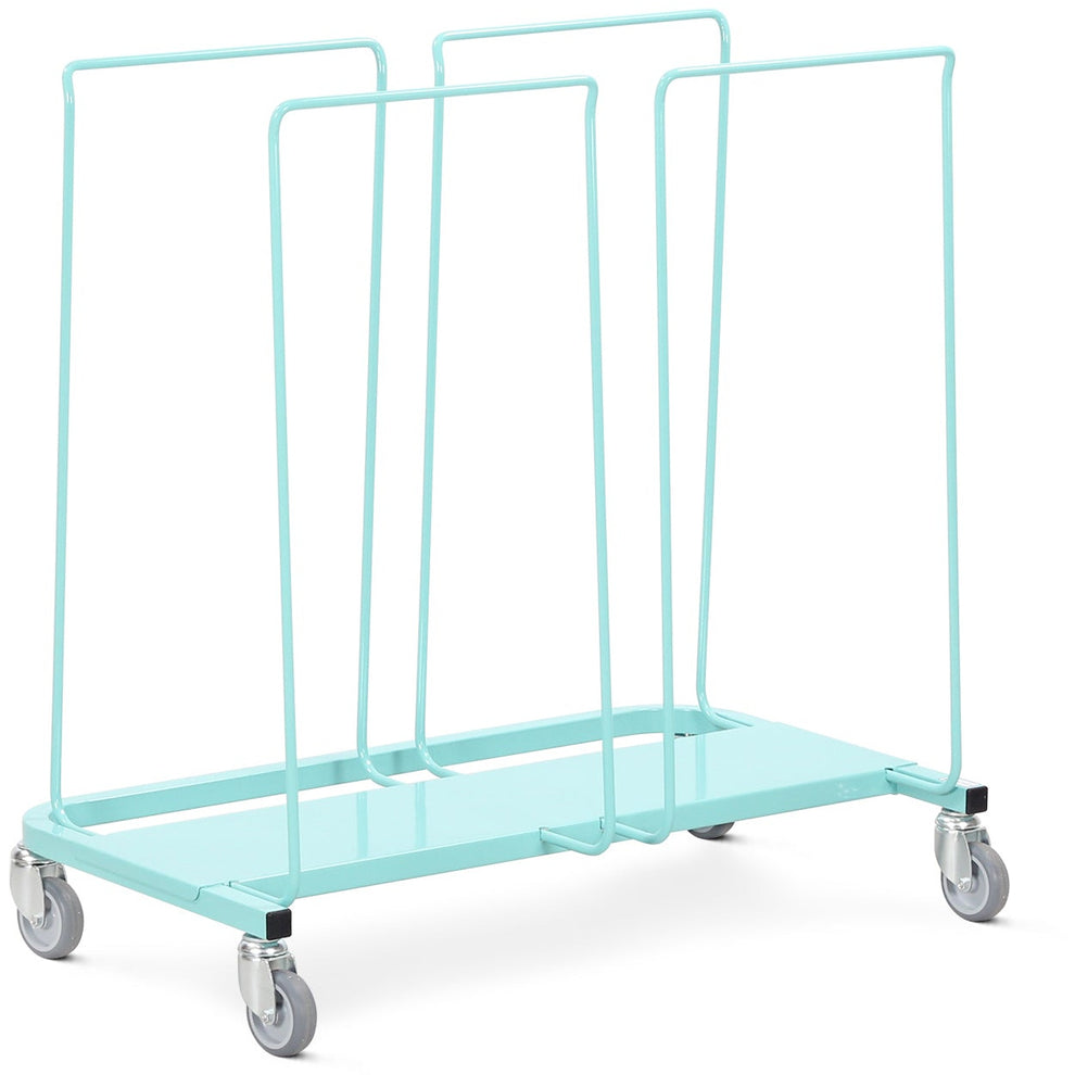 Double Rod Trolley Type Linen Trolly, Mild Steel – Medisave UK
