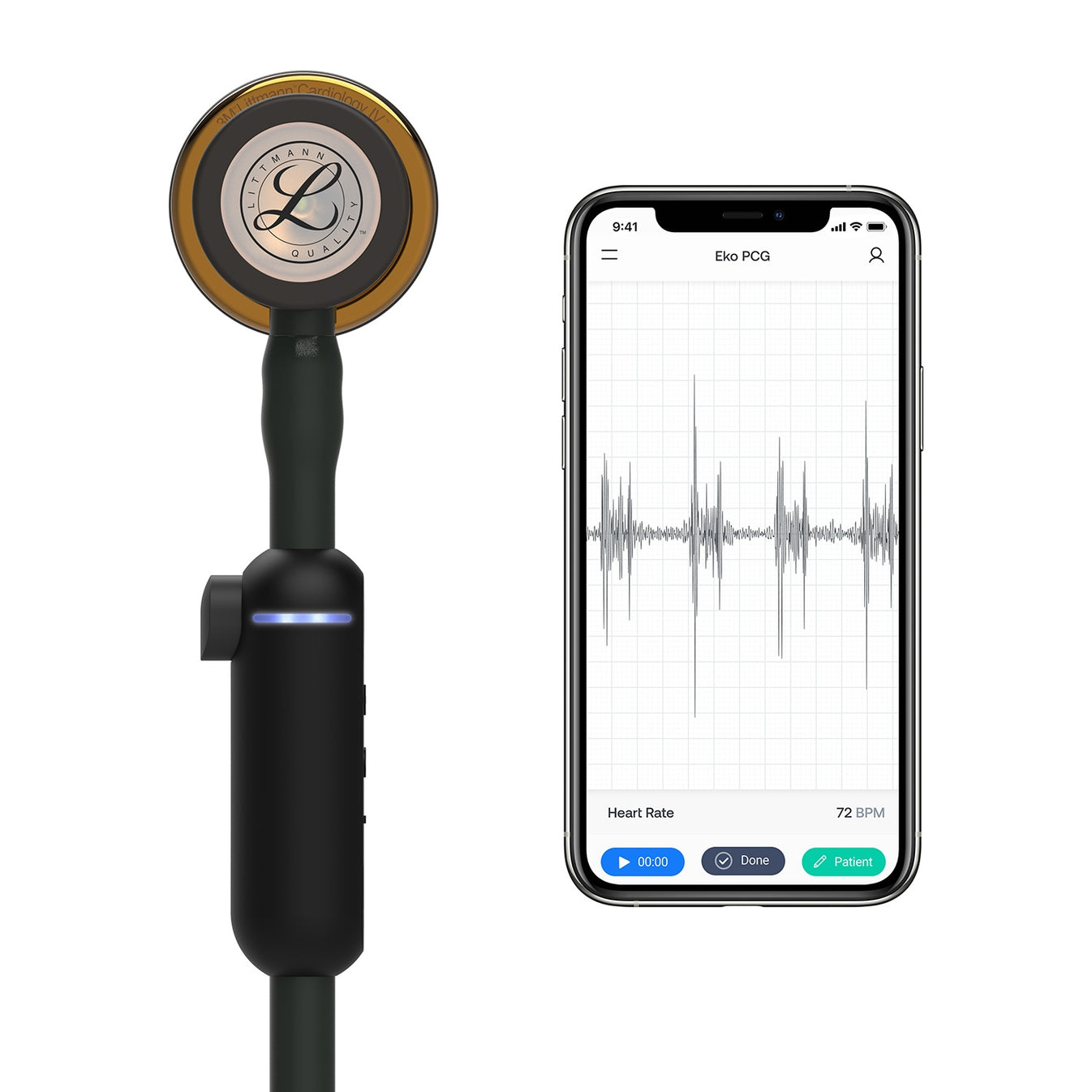 Littmann CORE Digital Stethoscope 8863 - High Polish Copper – Medisave UK