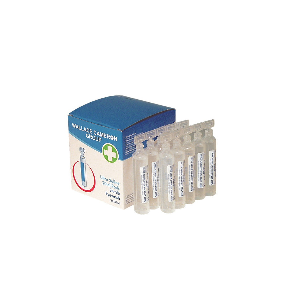 20ml Astroplast Sterile Saline Eyewash Pods - Box of 25 – Medisave UK