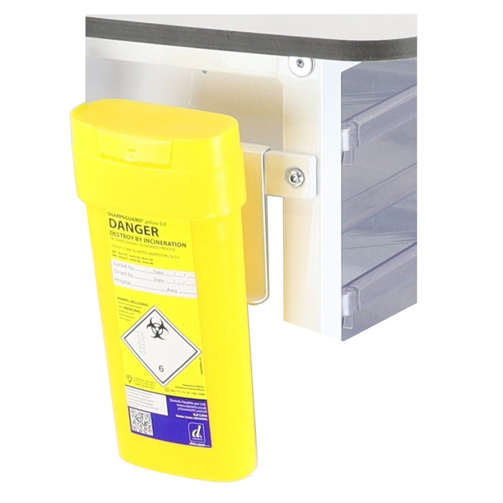 Sharps Bin Bracket For ATTEND Range Of Trolleys – Medisave UK