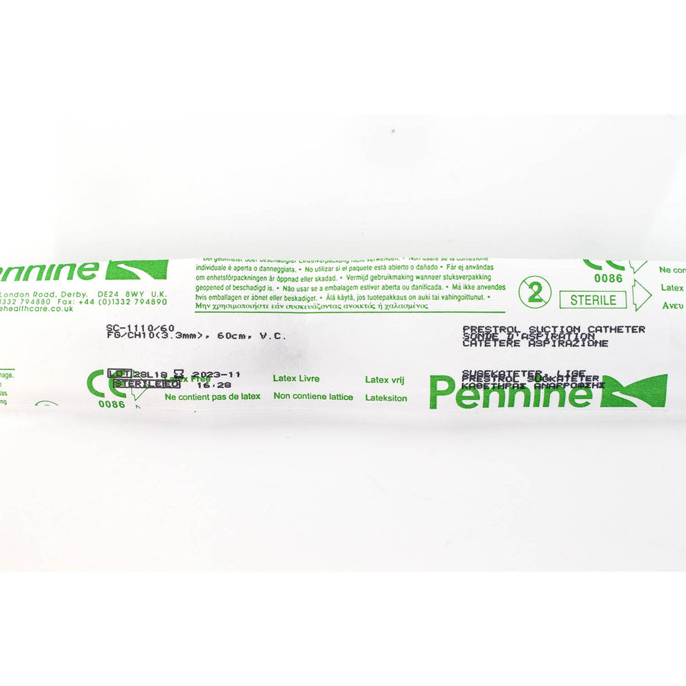 Suction Catheter 10f 60cm with Vacutip (Single) Black - Sterile ...