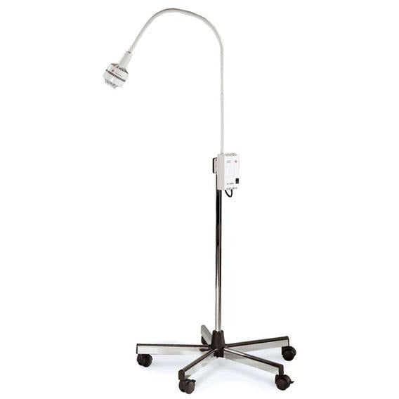 Heine HL5000 Minor Surgery Light: Mobile Castor Base (Chrome) – Medisave UK