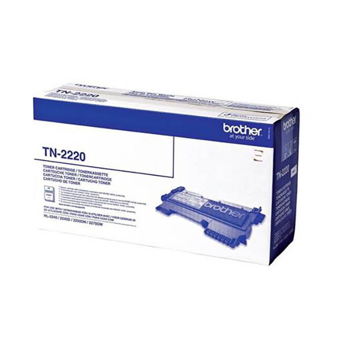 Brother High Yield Black Toner Cartridge 2.6K FAX-2940 TN2220 – Medisave UK