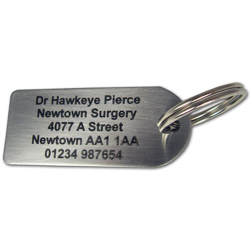 Engravable ID Tag – Medisave UK
