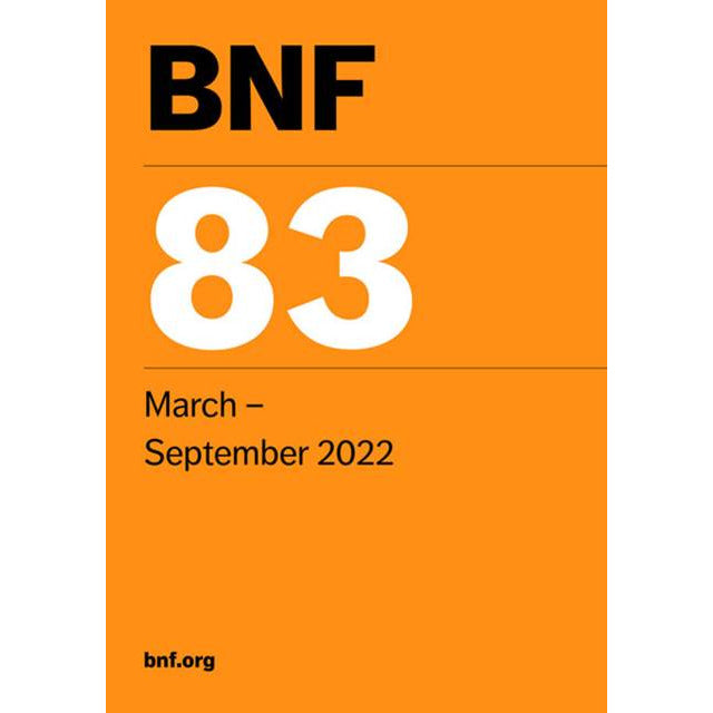 BNF83 (British National Formulary) – Medisave UK