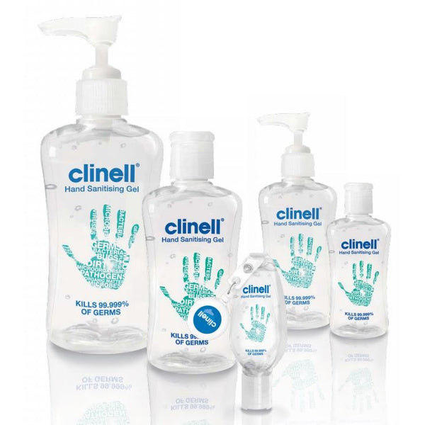 Clinell Hand Sanitising Gel 50ml with Clip – Medisave UK