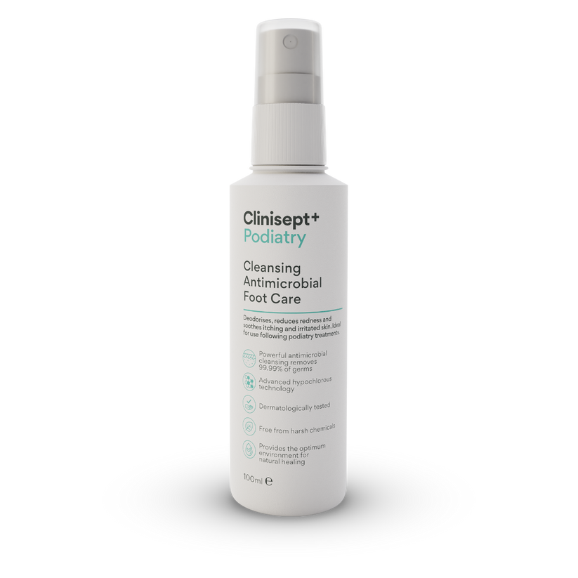 Clinisept+ Podiatry 100ml Finger Spray (Professional & Home Use ...