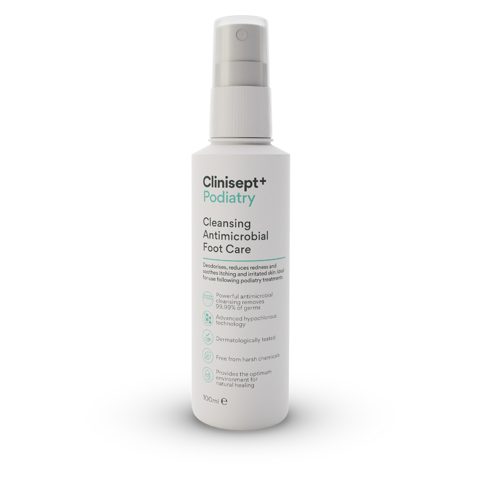 Clinisept+ Podiatry 100ml Finger Spray (Professional & Home Use ...