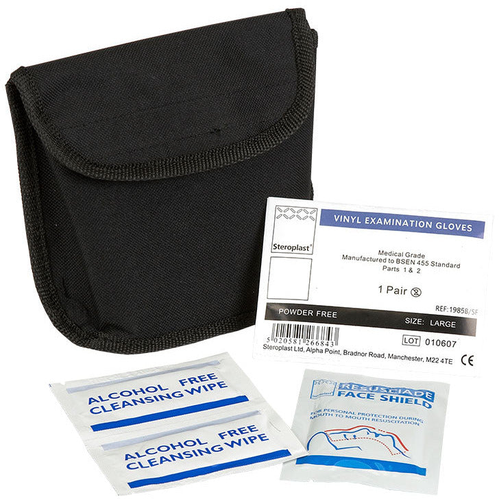 Resuscitation Revive Aid Kit Complete with Belt Pouch – Medisave UK
