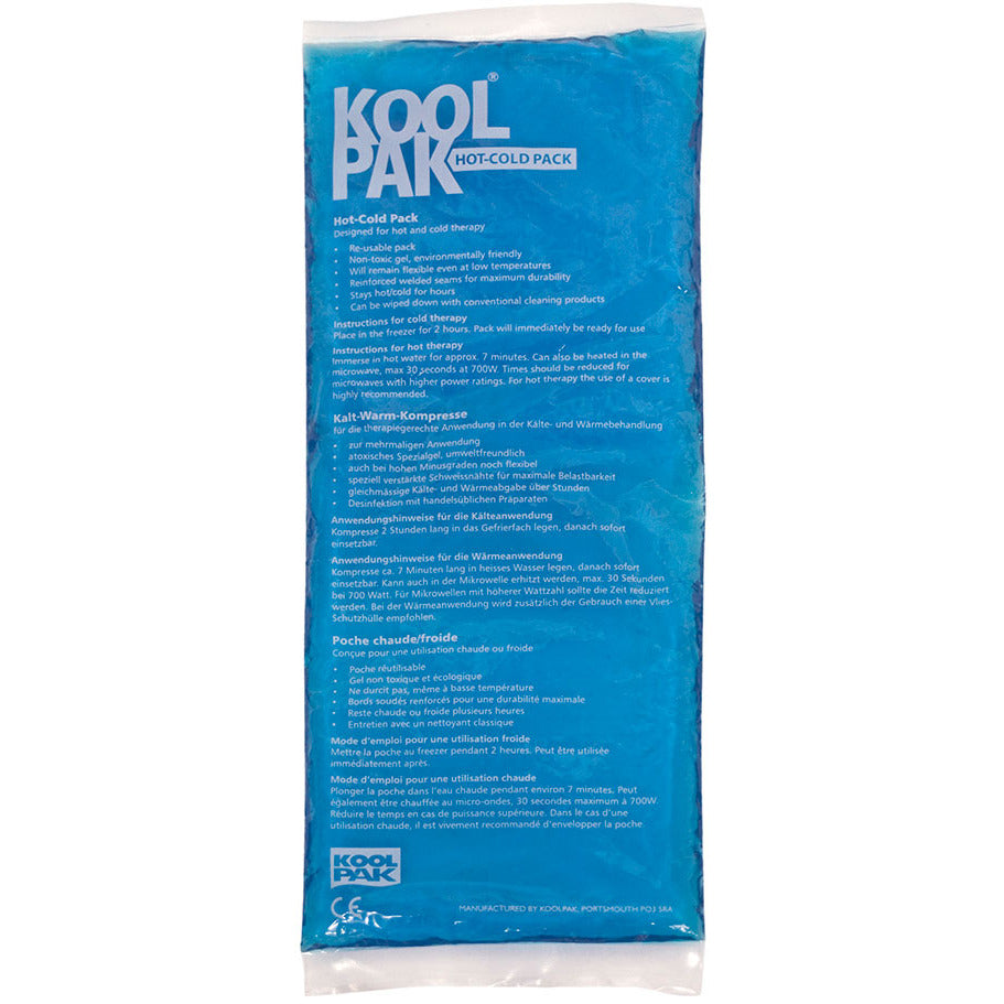 Koolpak Reusable Hot & Cold Pack - 12 x 29cm – Medisave UK