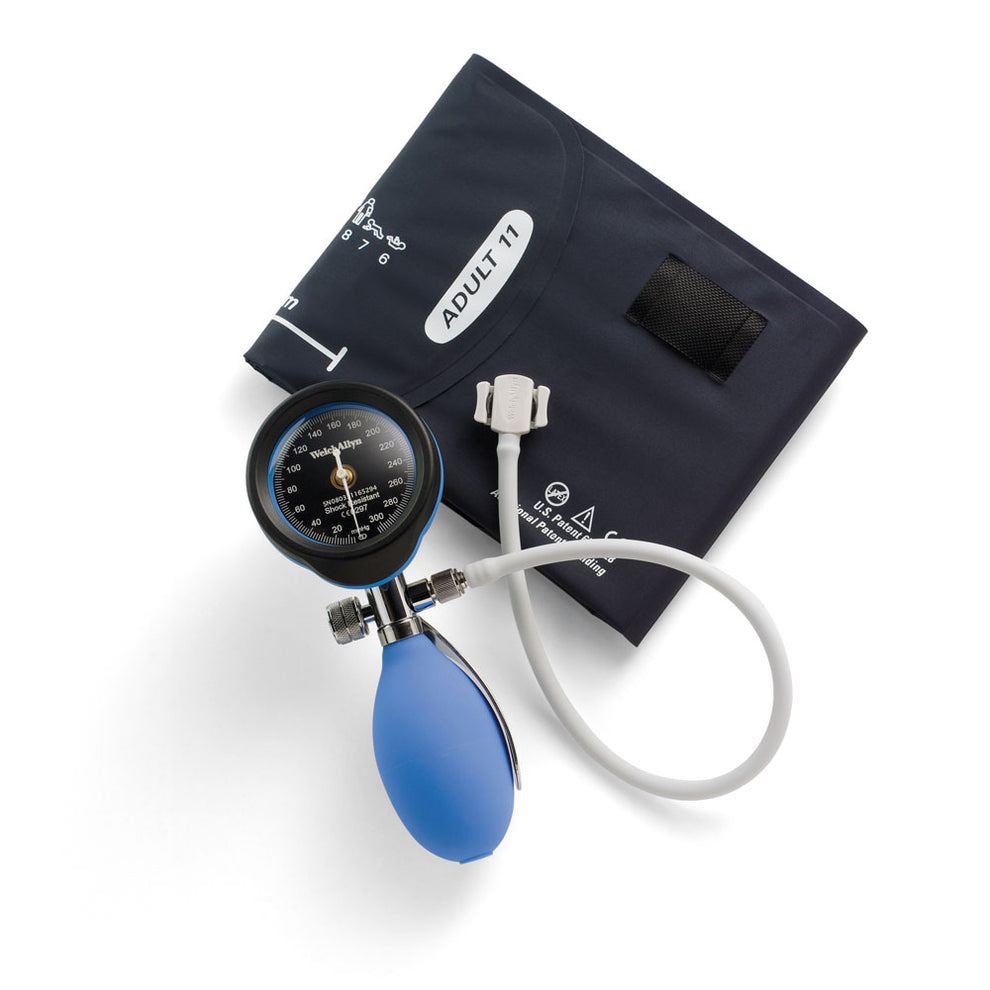 Welch Allyn DuraShock DS55 Sphygmomanometer - Blue – Medisave UK