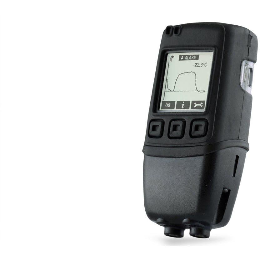 High Accuracy Dual Channel Temperature Probe Data Logger with Graphic ...