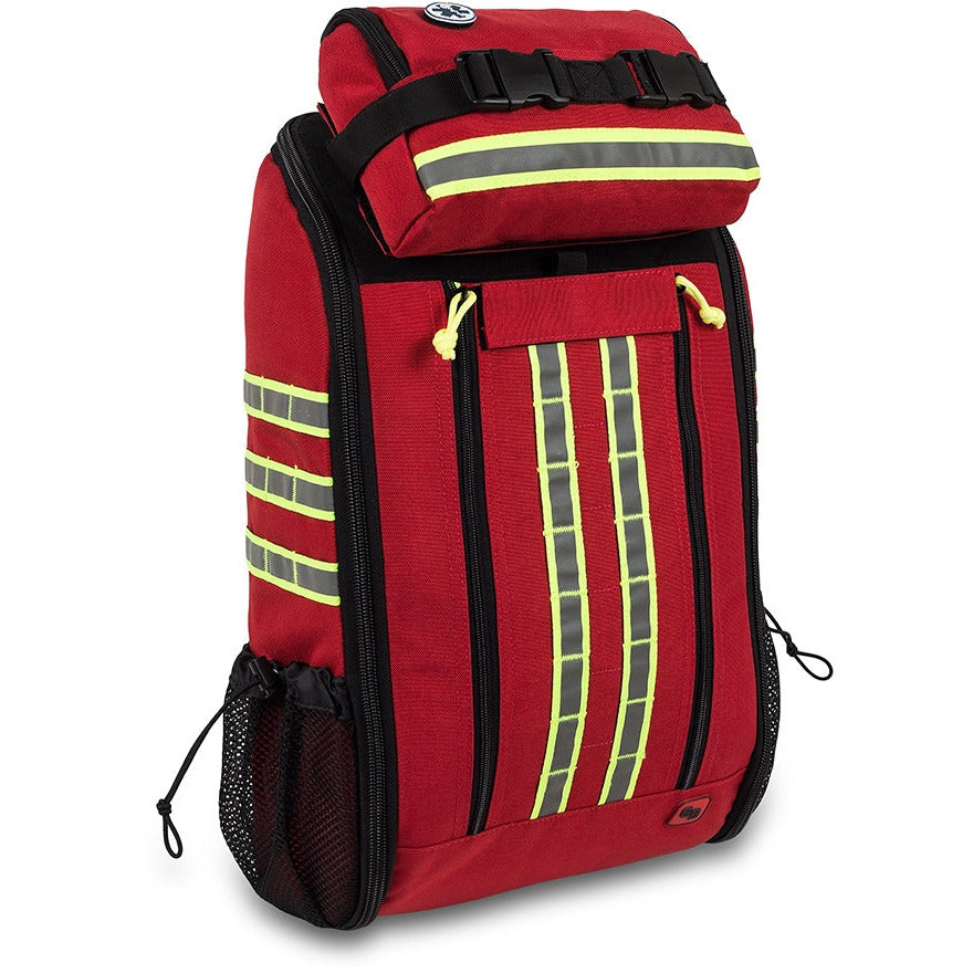 Quick Access BSL Backpack With Fast Opening System - Red – Medisave UK