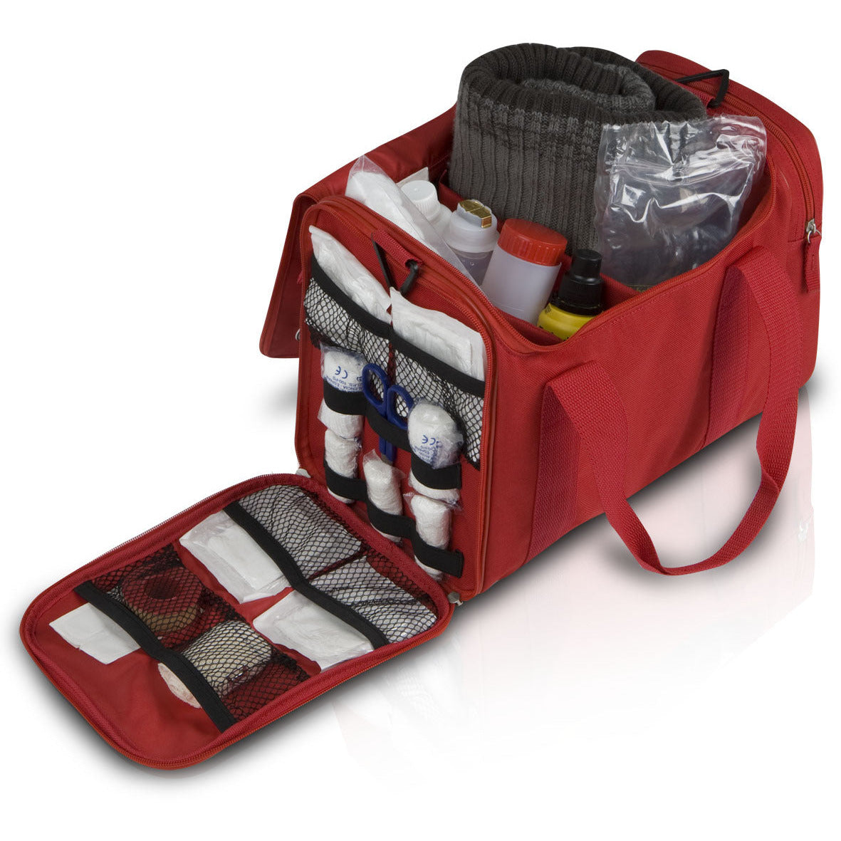 Elite First Aid Bag - Red – Medisave UK