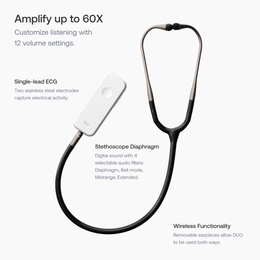 Eko DUO Digital Electronic Stethoscope and ECG with Bluetooth
