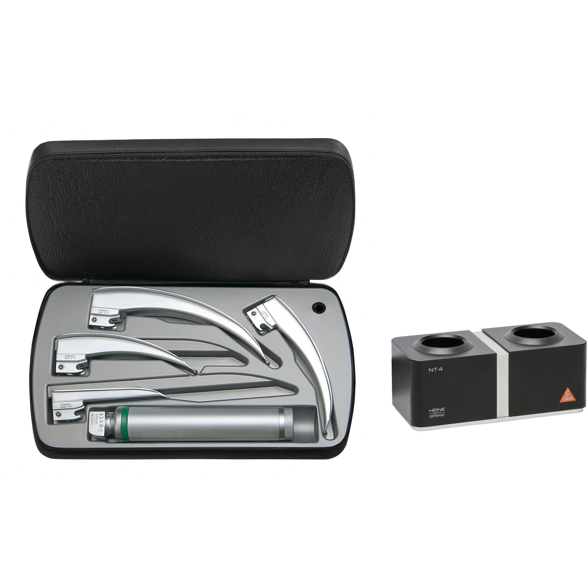 HEINE Classic+ Fiber Optic (F.O.) Laryngoscope Sets – Medisave UK