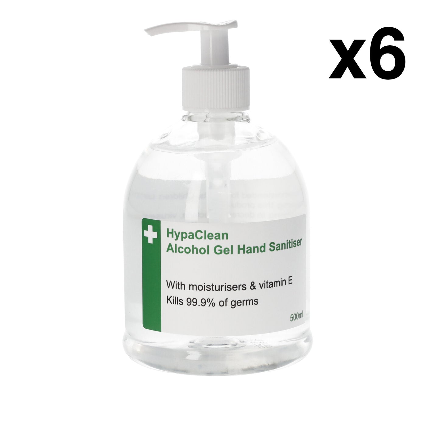 HypaClean Alcohol Hand Gel 500ml Pump – Medisave UK