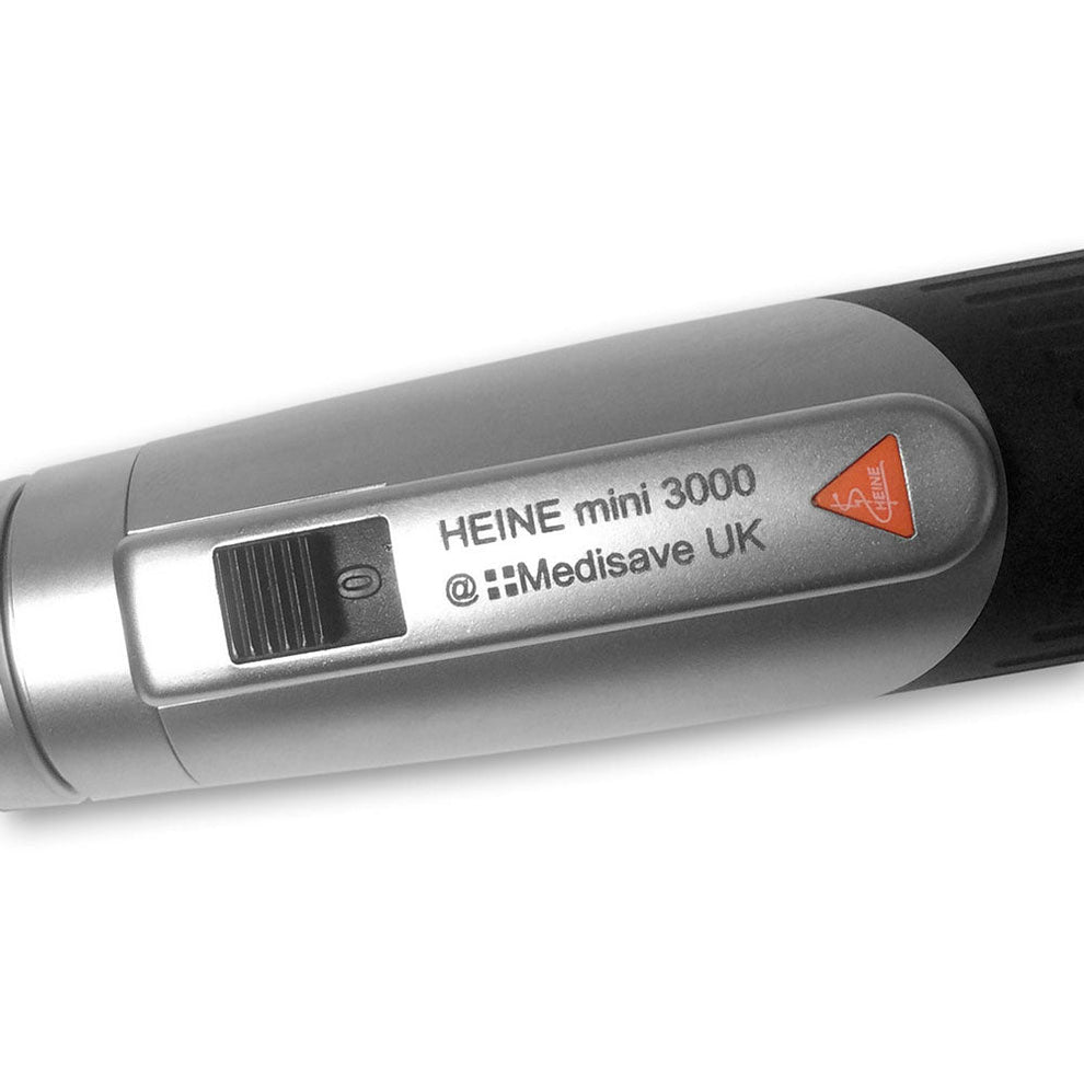 HEINE mini3000 2.5v LED Diagnostic Set with AA Battery Handle – Medisave UK