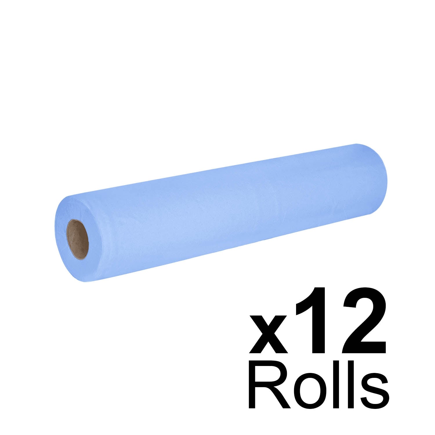 Essentials Blue Couch Roll 20" - 2ply - 40m x 500mm - Case of 12 ...