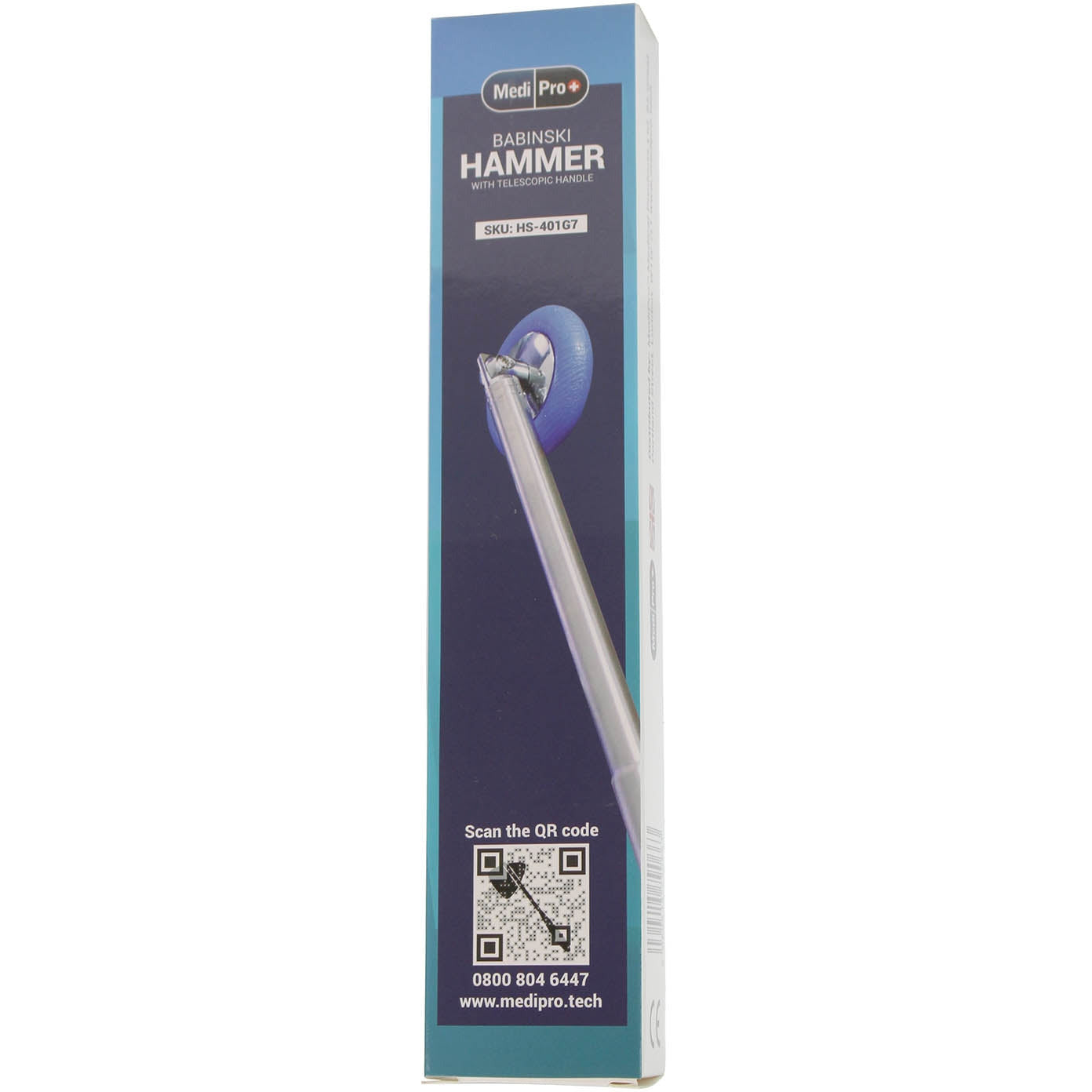 MediPro Babinski Telescoping Reflex Hammer – Medisave UK