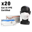 Handanhy FFP3 Face Masks - Box of 20 – Medisave UK