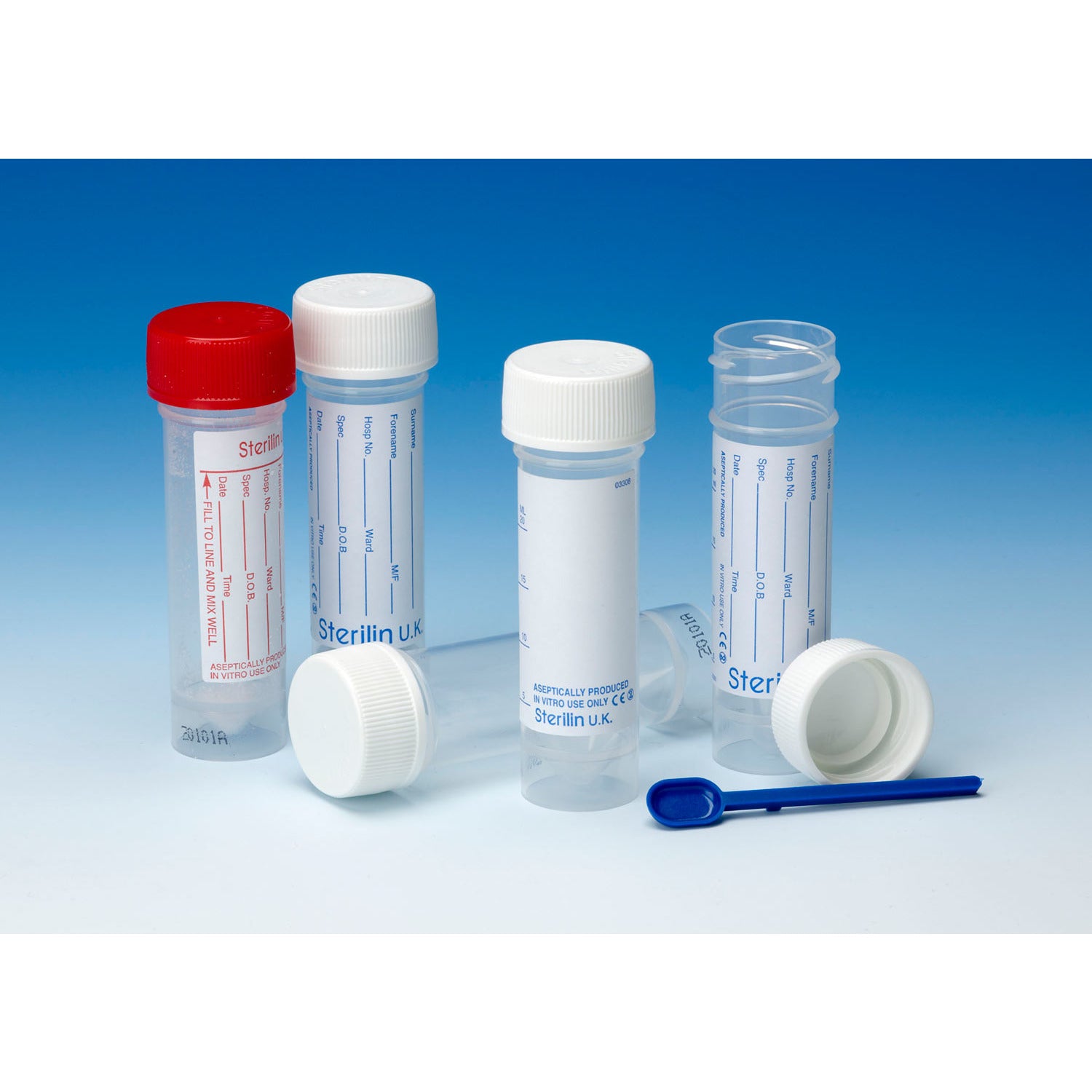 Sterilin Polypropylene Universal Container - 30ml Plain Label x 400 ...