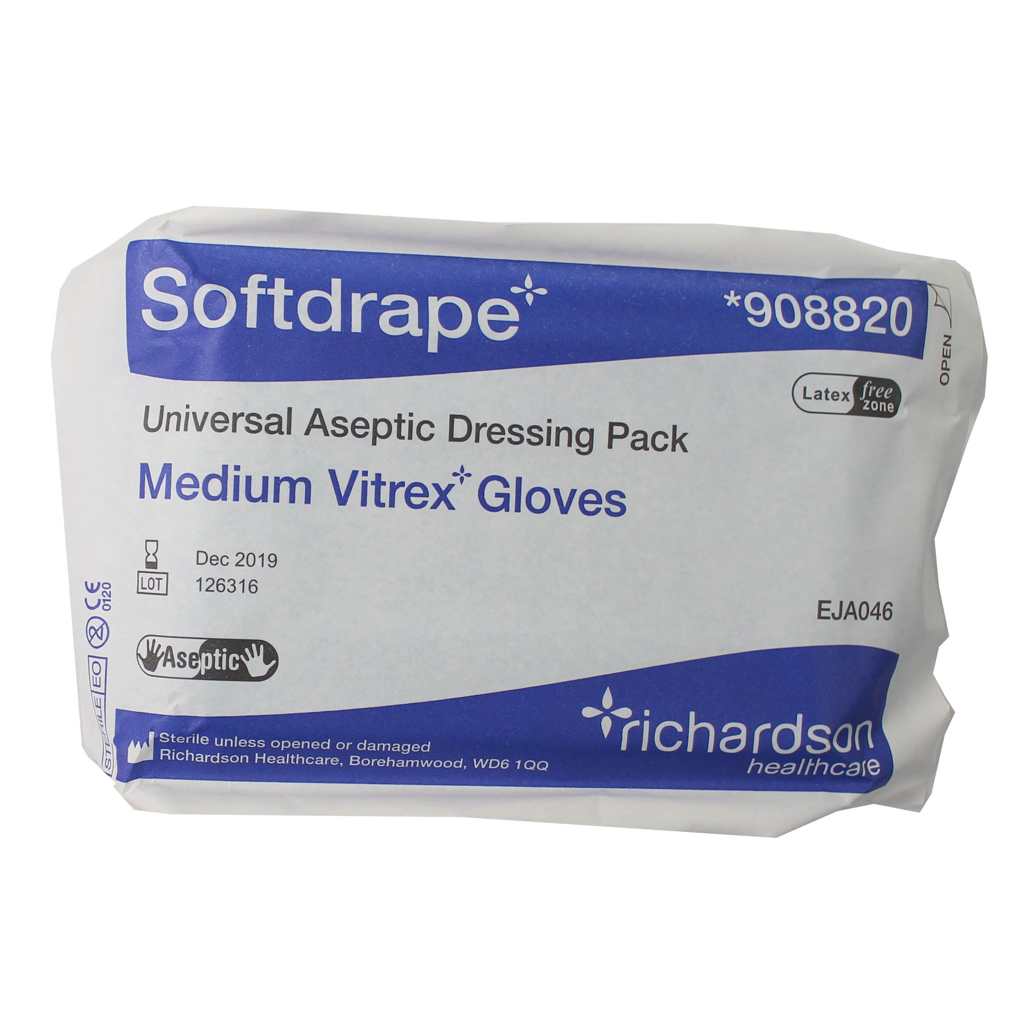 Softdrape Single Dressing Pack - Medium Glove – Medisave UK