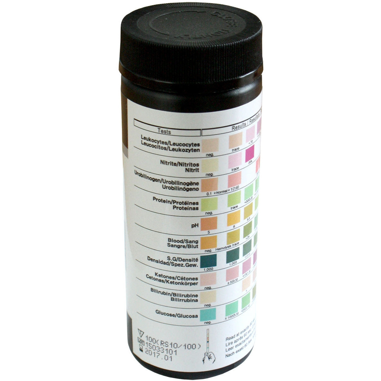 Medisave 10 Parameter Urinalysis Reagent Urine Test Strips x 100 ...