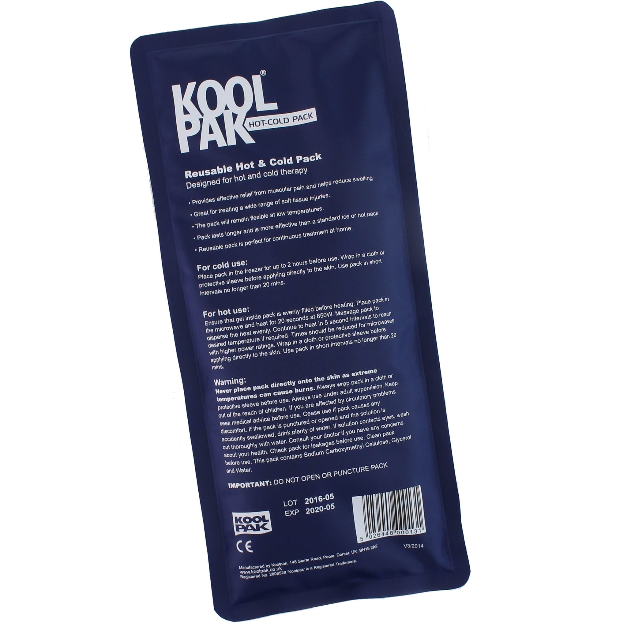 Koolpak Luxury Hot Cold Pack 12 X 29cm – Medisave UK
