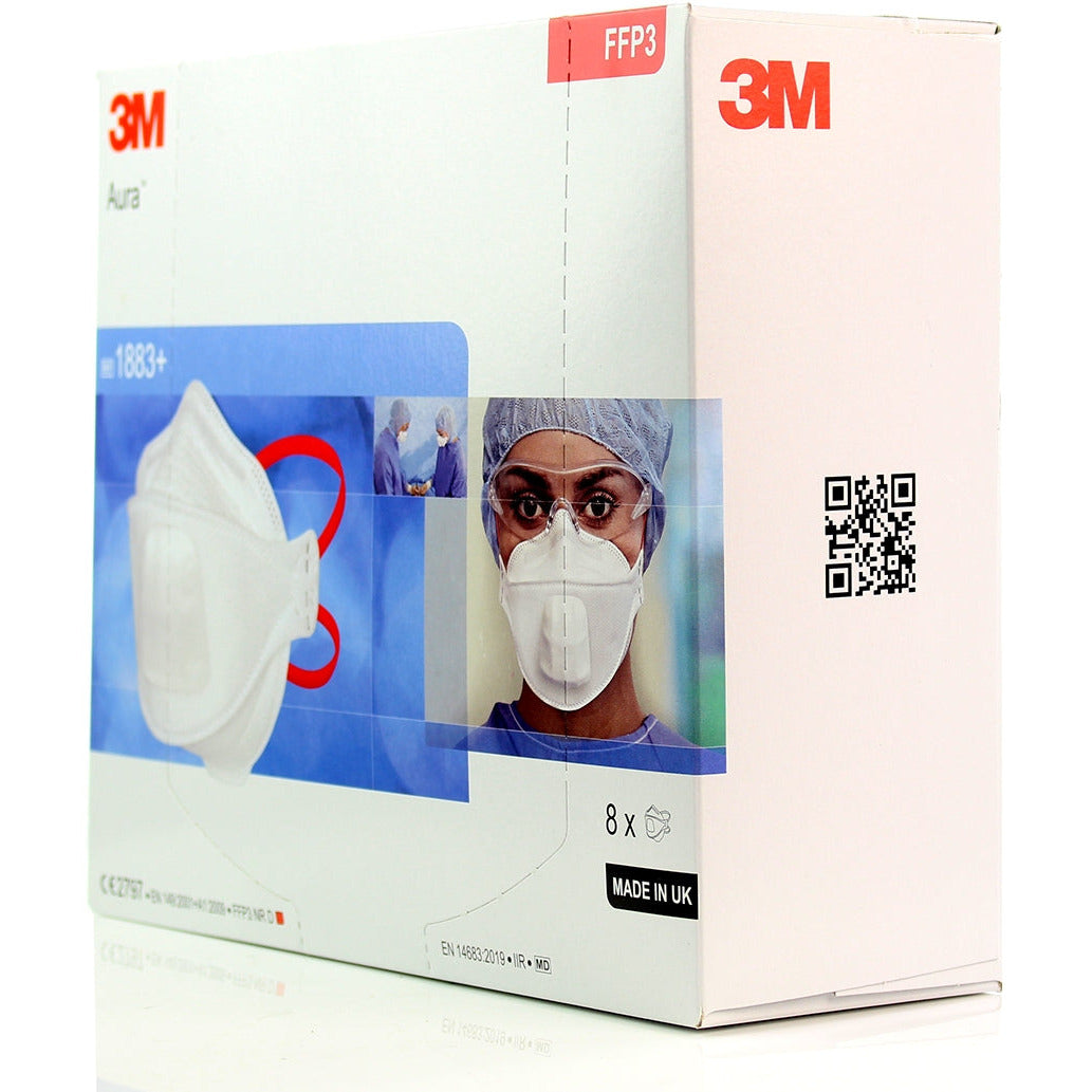 3M™ Aura™ Disposable FFP3 Healthcare Respirator - Type IIR – Medisave UK