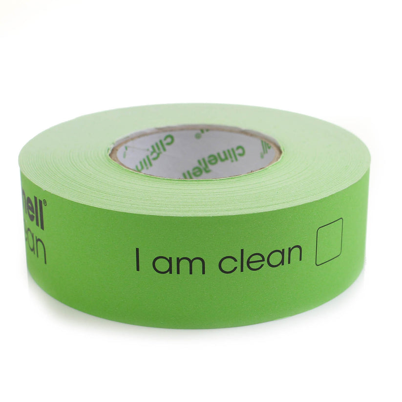Clinell Clean Indicator Tape 100m - Single – Medisave UK