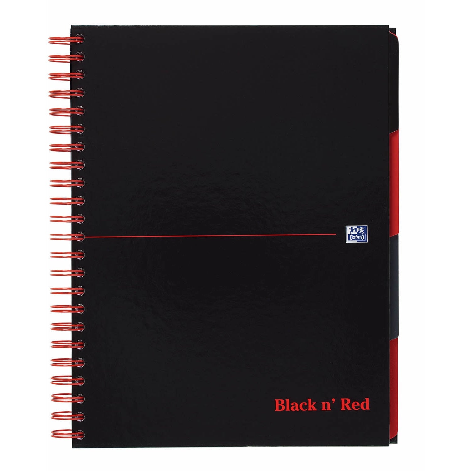 Black n' Red Hardback Wirebound Project Book 200 Pages A4+ (Pack of 3 ...
