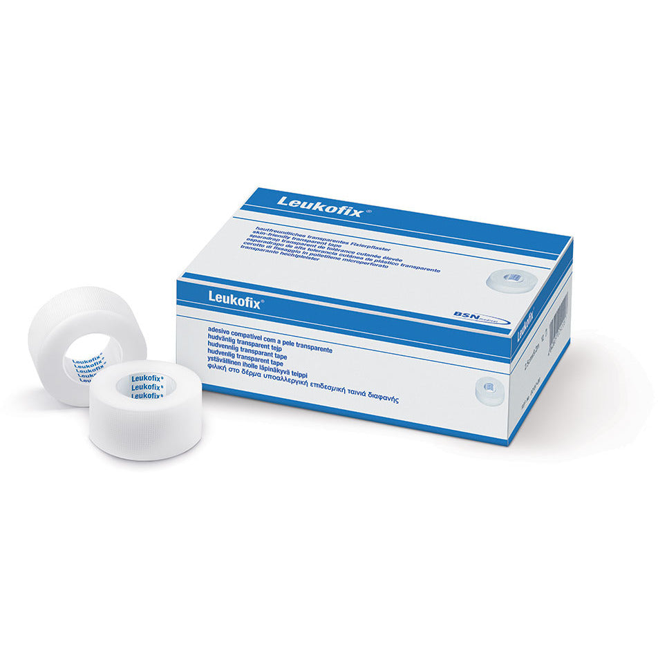 Leukofix 1.25cm x 9.2m Transparent Adhesive Tape per Roll – Medisave UK
