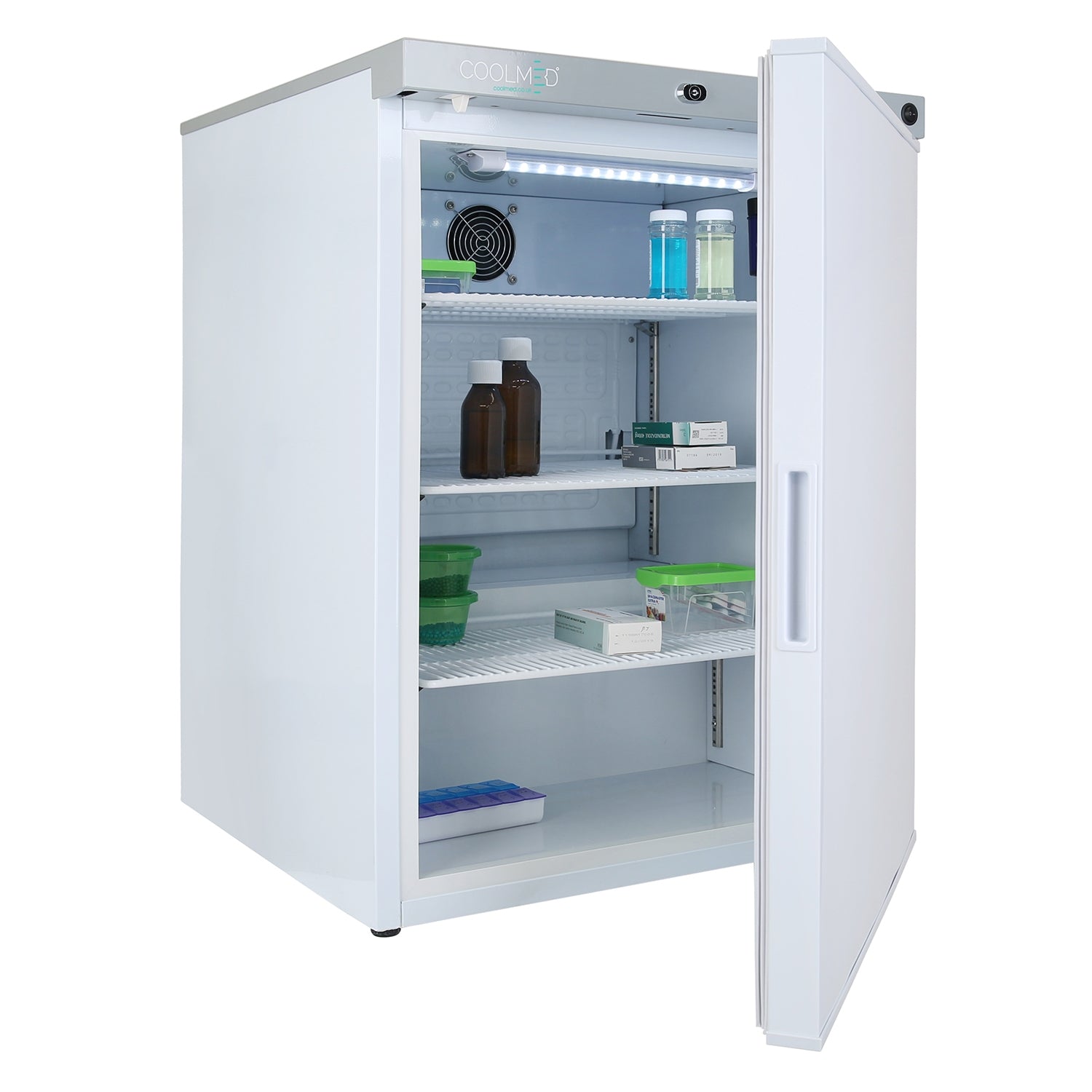 CoolMed Solid Door Refrigerator - 145 Litres - CMS125 – Medisave UK