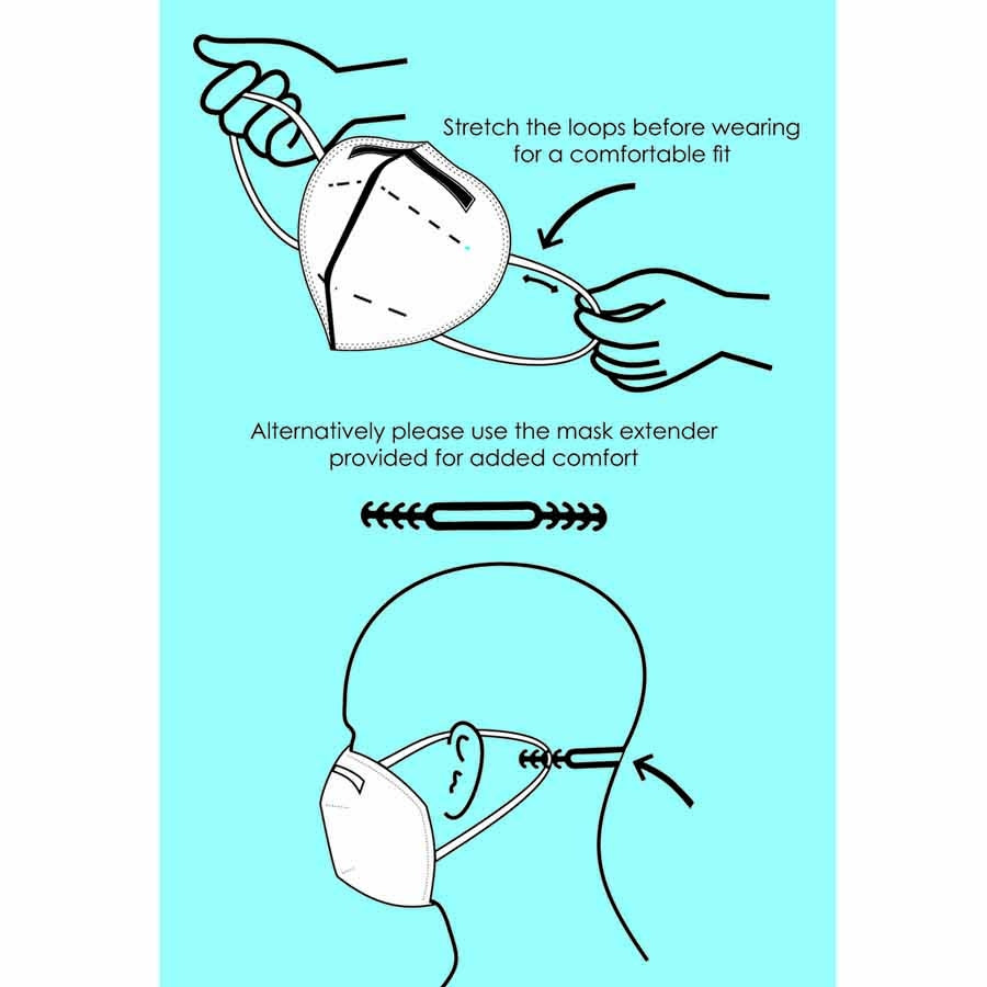FFP2 Masks x 20 – Medisave UK