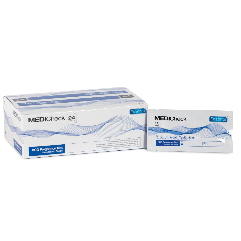 MEDIcheck HCG Pregnancy Tests (Cassette and Pipette) – Medisave UK