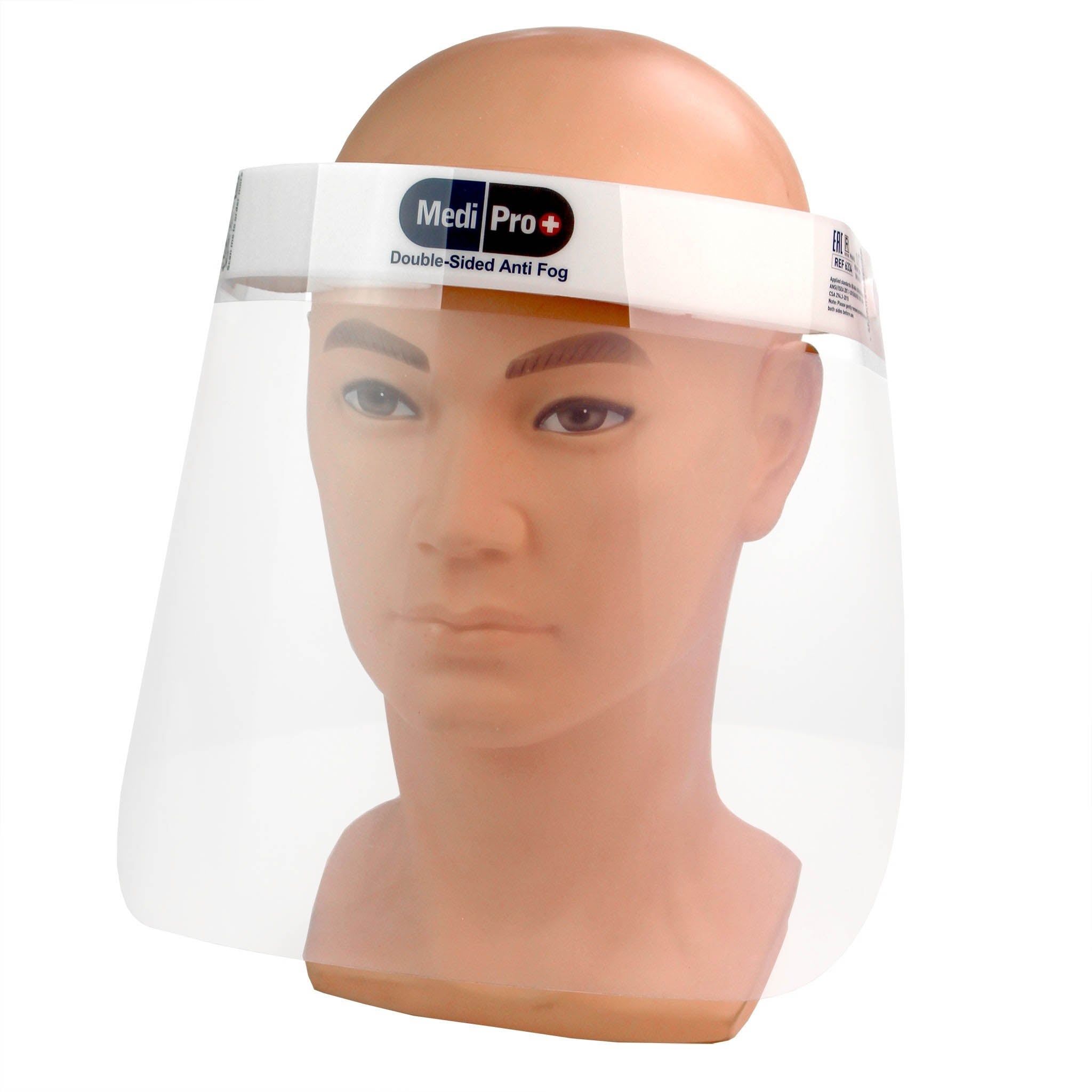 Face Shield Visor - Pack of 12 Visors - [EN166 - CAT II] – Medisave UK