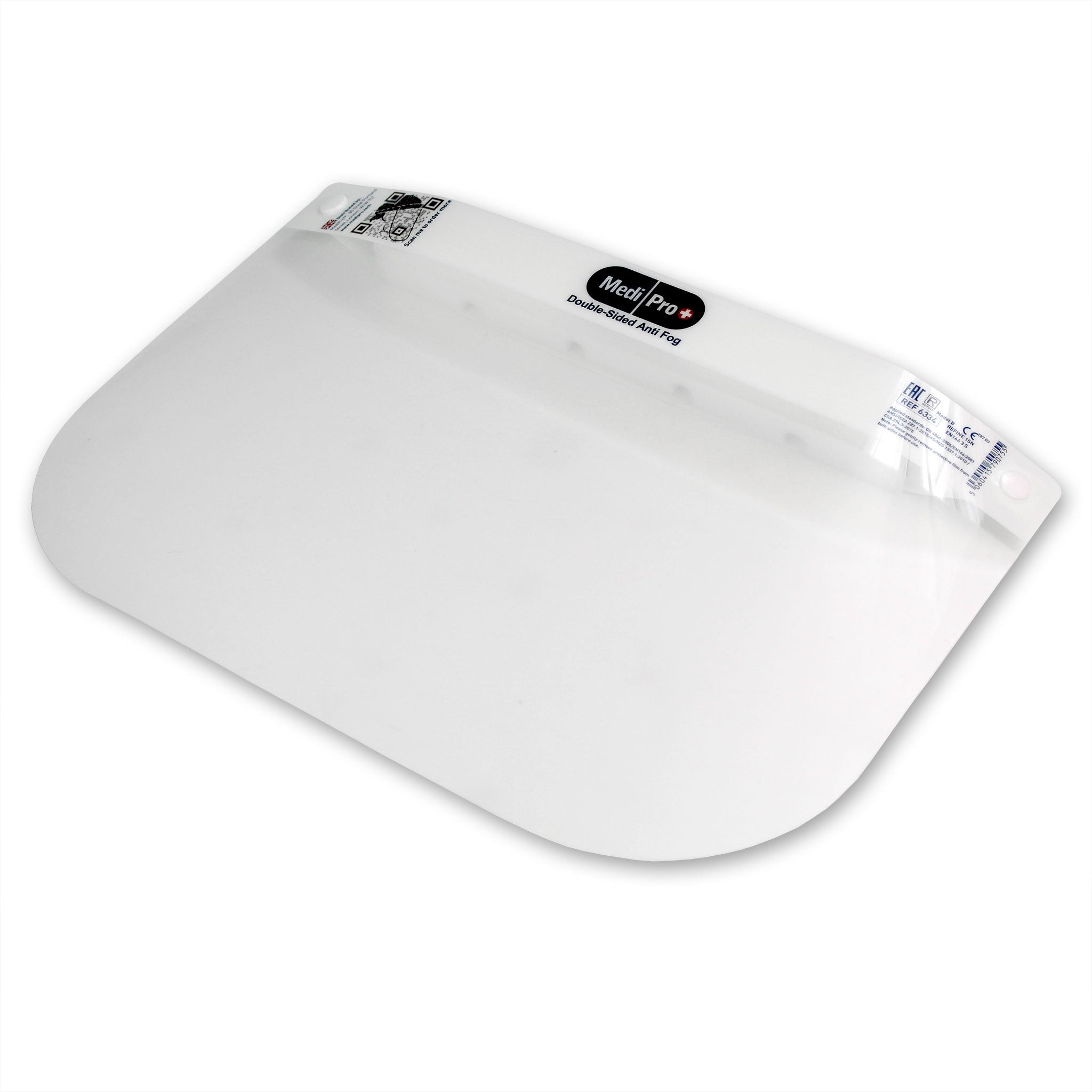 Face Shield Visor - Pack of 12 Visors - [EN166 - CAT II] – Medisave UK