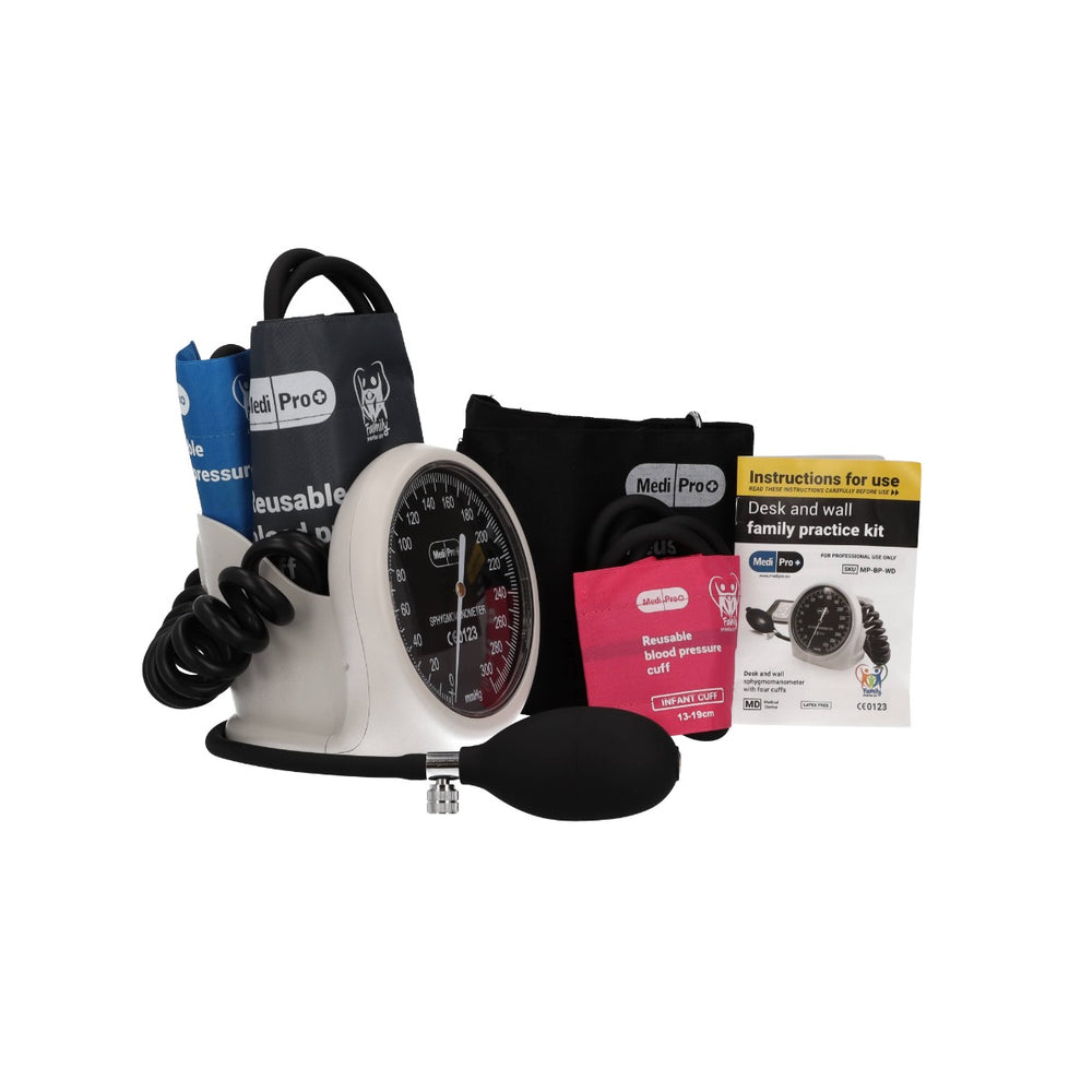 Sphygmomanometer With Adult & Child Cuffs - Desk And Wall – Medisave UK
