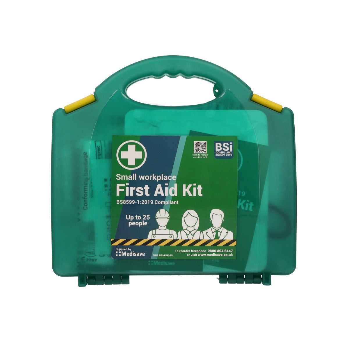 Workplace First Aid Kit - BS8599-1:2019 - Small – Medisave UK