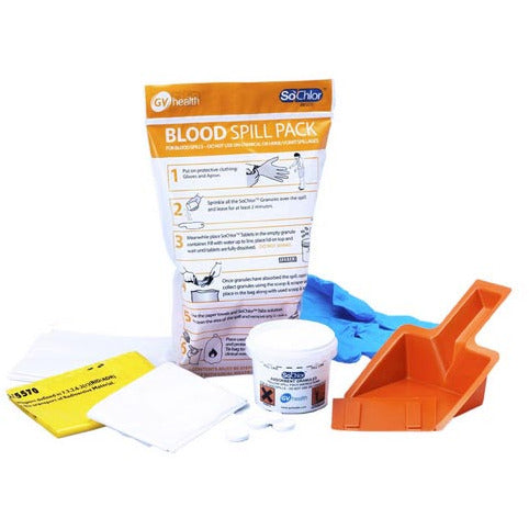 Blood/Biohazard Spill Pack – Medisave UK