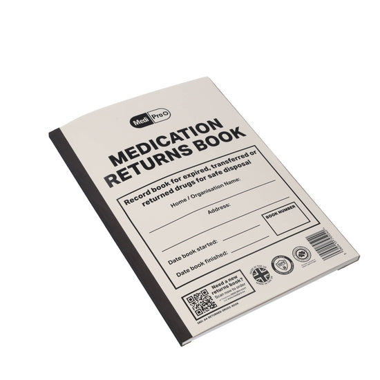 Medication Returns Book – Medisave UK