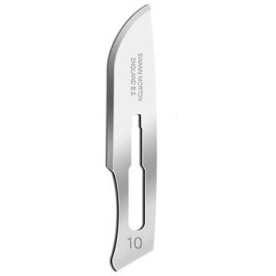 Sterile Disposable Scalpel No.10 Blade with Polystyrene Handle x 10 ...