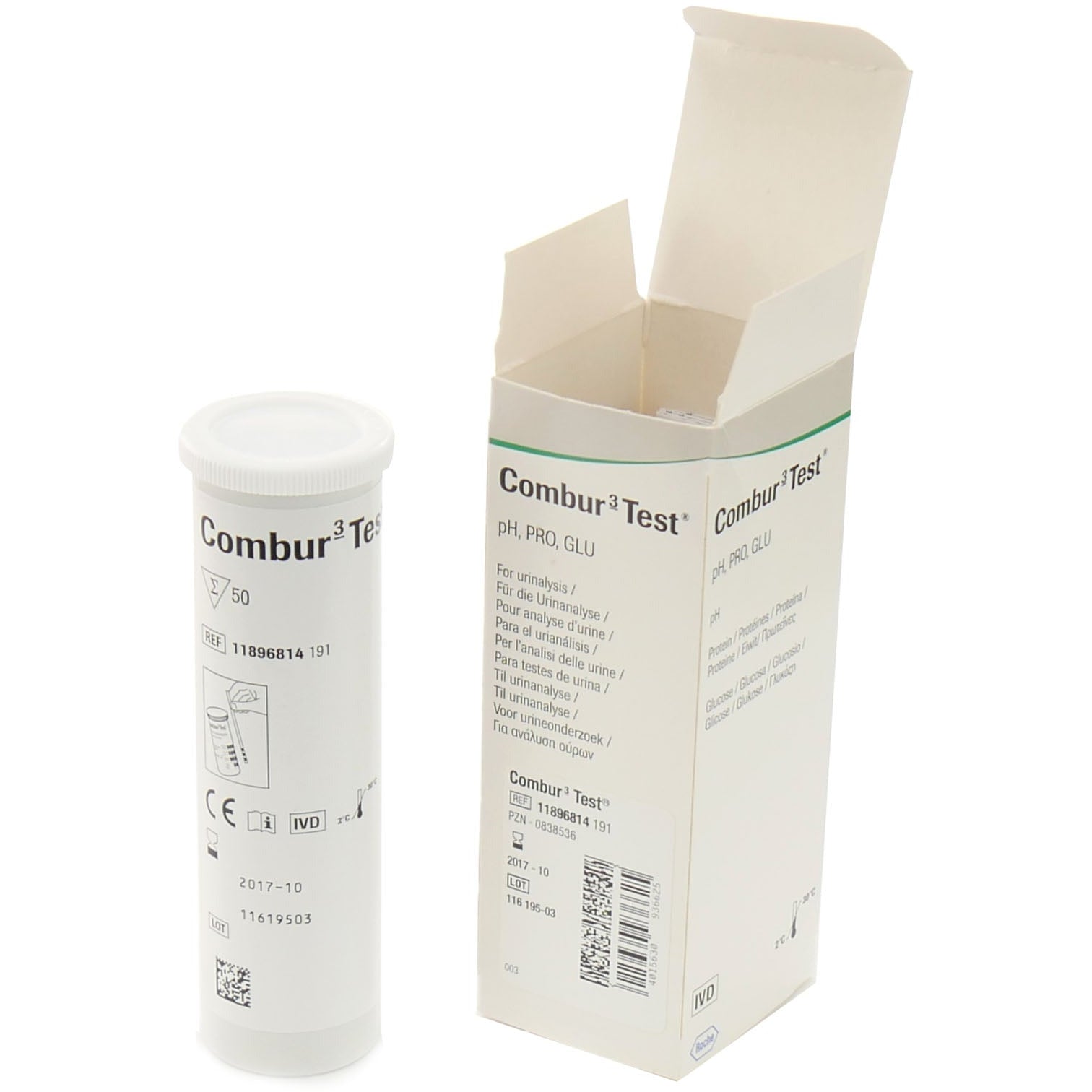 Combur 3 Test Strips x 50 – Medisave UK