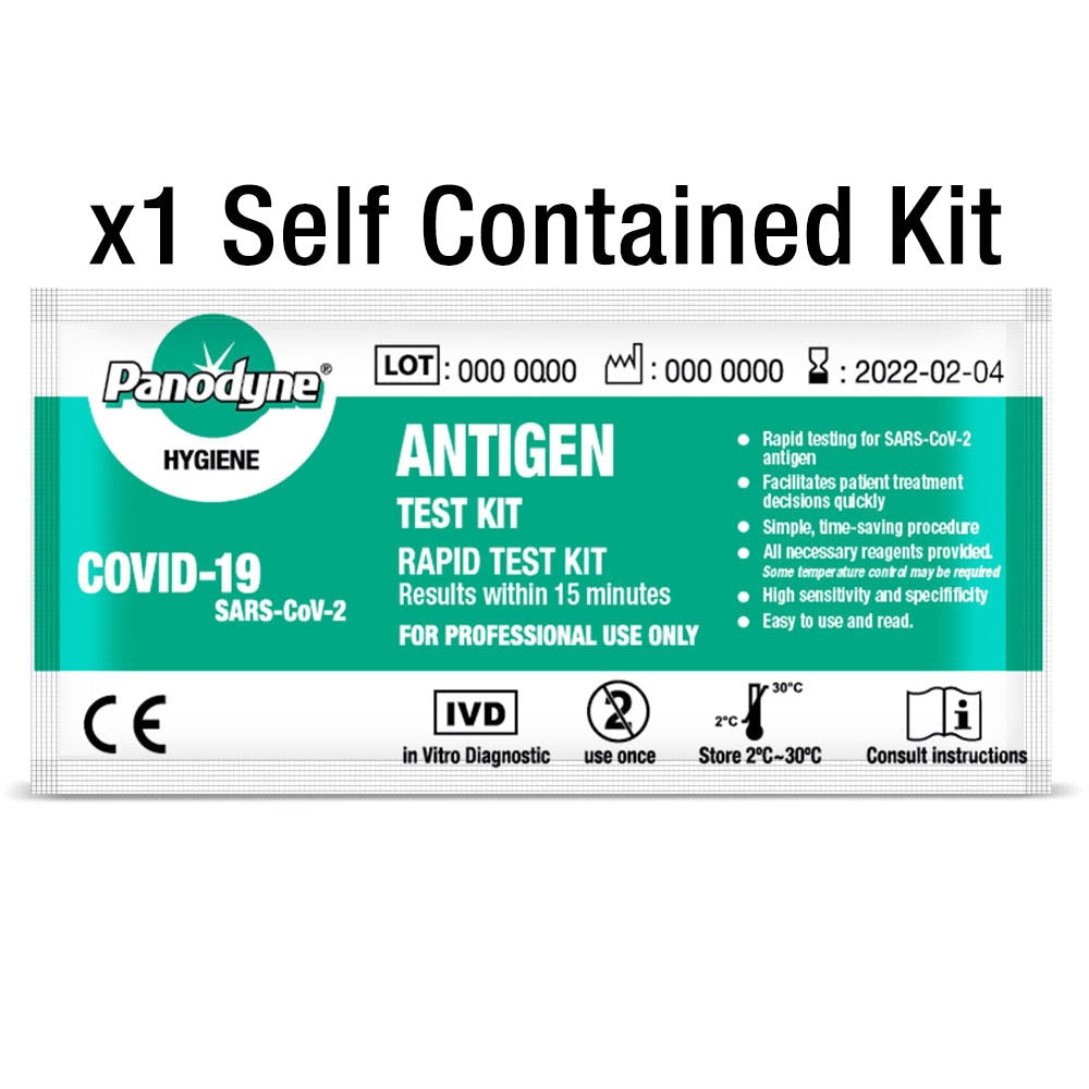 Panodyne COVID-19 Antigen Rapid Swab Test Kit - Single Test – Medisave UK