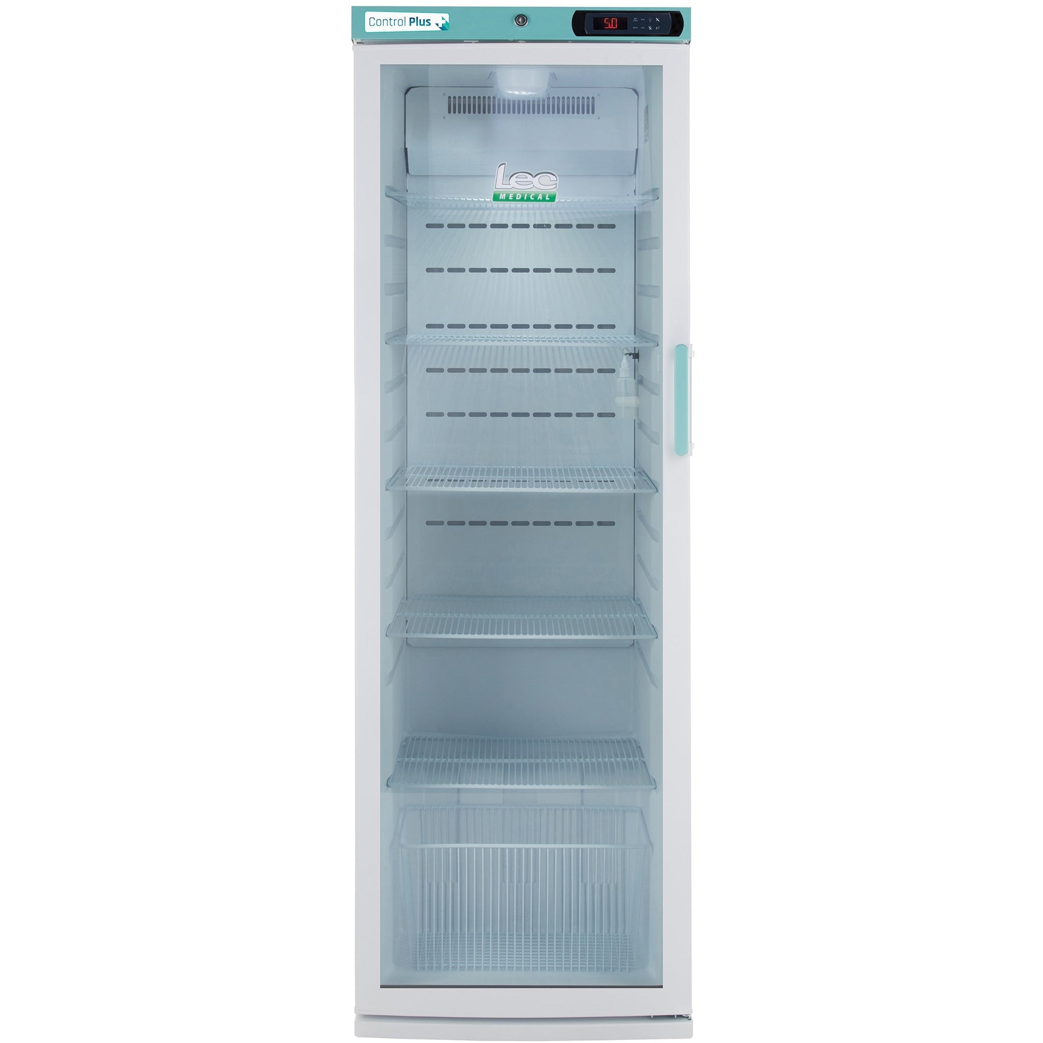 Lec PPGR353UK-LHH - 353L Lec Pharmacy Fridge - Glass Door - Left Hand ...
