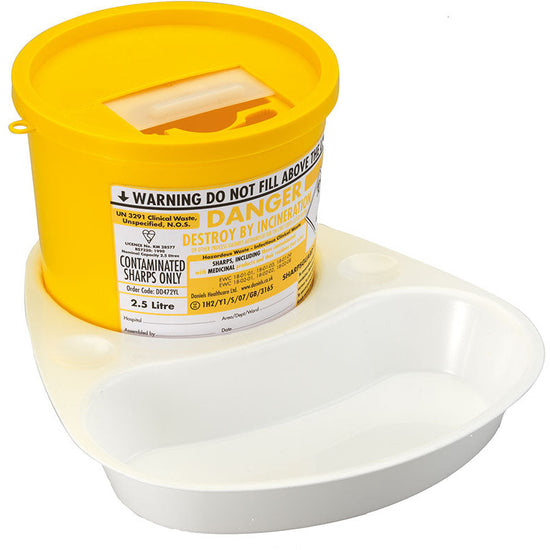 Daniels POUDS Tray 2.5 Sharps Bin Bracket – Medisave UK