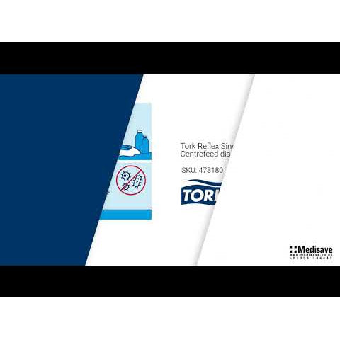 Tork Reflex Single Sheet Centrefeed dispenser – Medisave UK